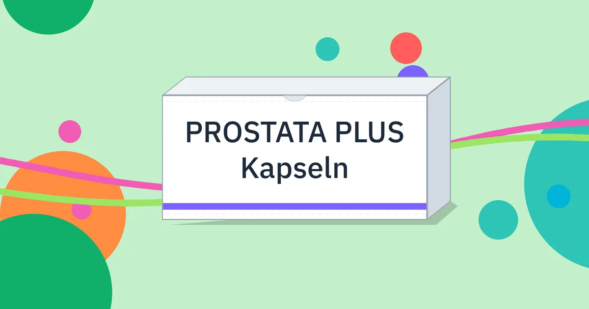 Symbolbild: Packung mit der Aufschrift PROSTATA PLUS Kapseln (PZN 00695232) – Verfügbarkeit und Bezug in Apotheken in Frankfurt am Main