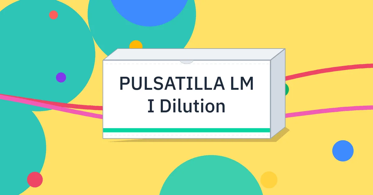Symbolbild: Packung mit der Aufschrift PULSATILLA LM I Dilution (PZN 07172715) – Verfügbarkeit und Bezug in Apotheken in Frankfurt am Main