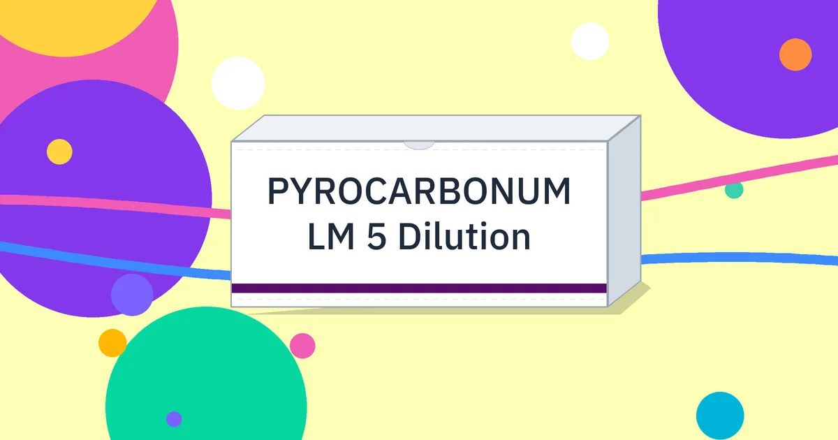 Symbolbild: Packung mit der Aufschrift PYROCARBONUM LM 5 Dilution (PZN 13672623) – Verfügbarkeit und Bezug in Apotheken in Frankfurt am Main