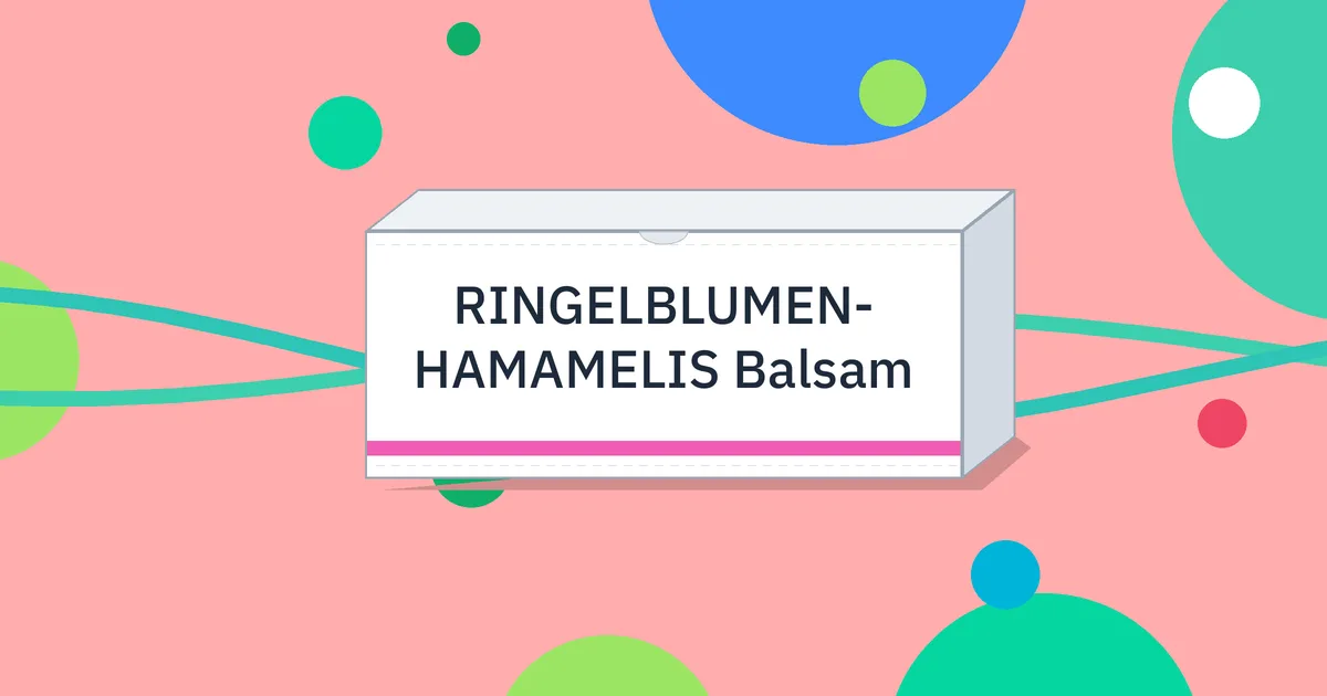 Symbolbild: Packung mit der Aufschrift RINGELBLUMEN-HAMAMELIS Balsam (PZN 04885283) – Verfügbarkeit und Bezug in Apotheken in Frankfurt am Main