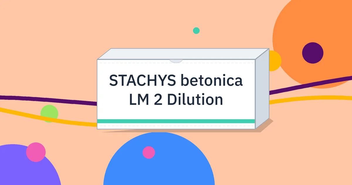 Symbolbild: Packung mit der Aufschrift STACHYS betonica LM 2 Dilution (PZN 13683408) – Verfügbarkeit und Bezug in Apotheken in Frankfurt am Main