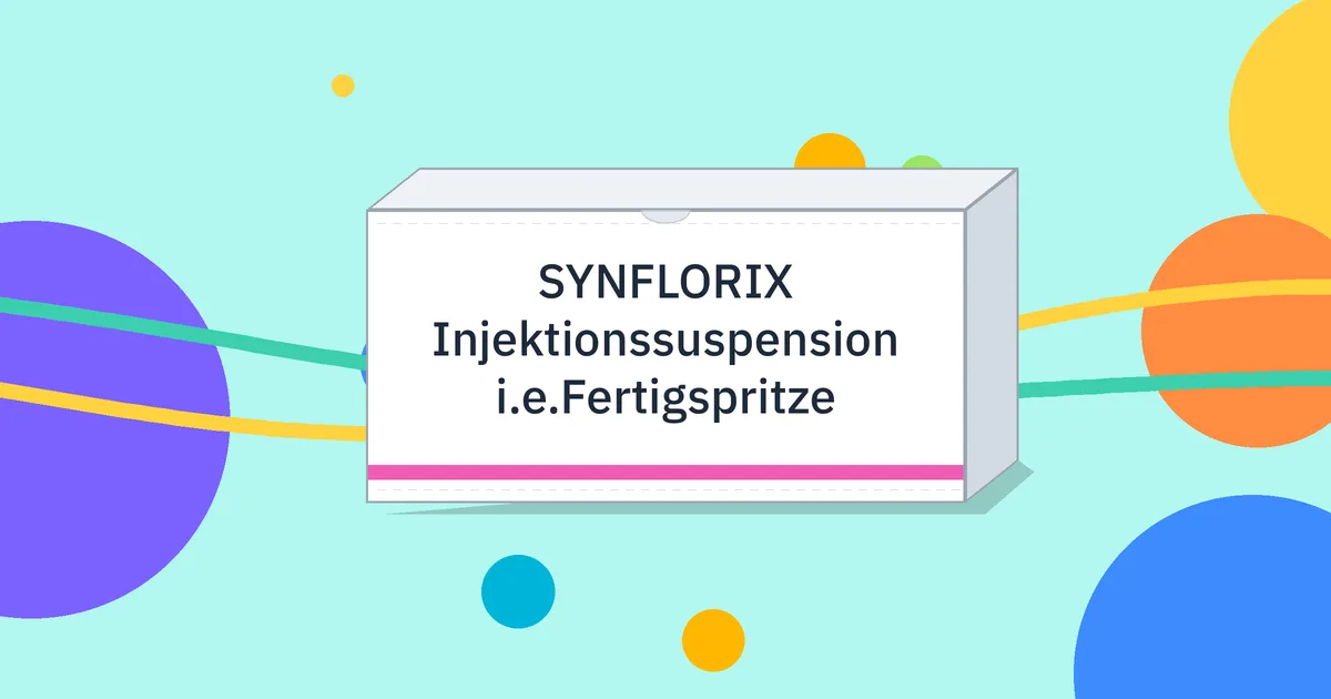 Symbolbild: Packung mit der Aufschrift SYNFLORIX Injektionssuspension i.e.Fertigspritze (PZN 06798281) – Verfügbarkeit und Bezug in Apotheken in Frankfurt am Main