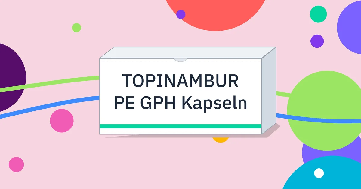 Symbolbild: Packung mit der Aufschrift TOPINAMBUR PE GPH Kapseln (PZN 01800027) – Verfügbarkeit und Bezug in Apotheken in Frankfurt am Main