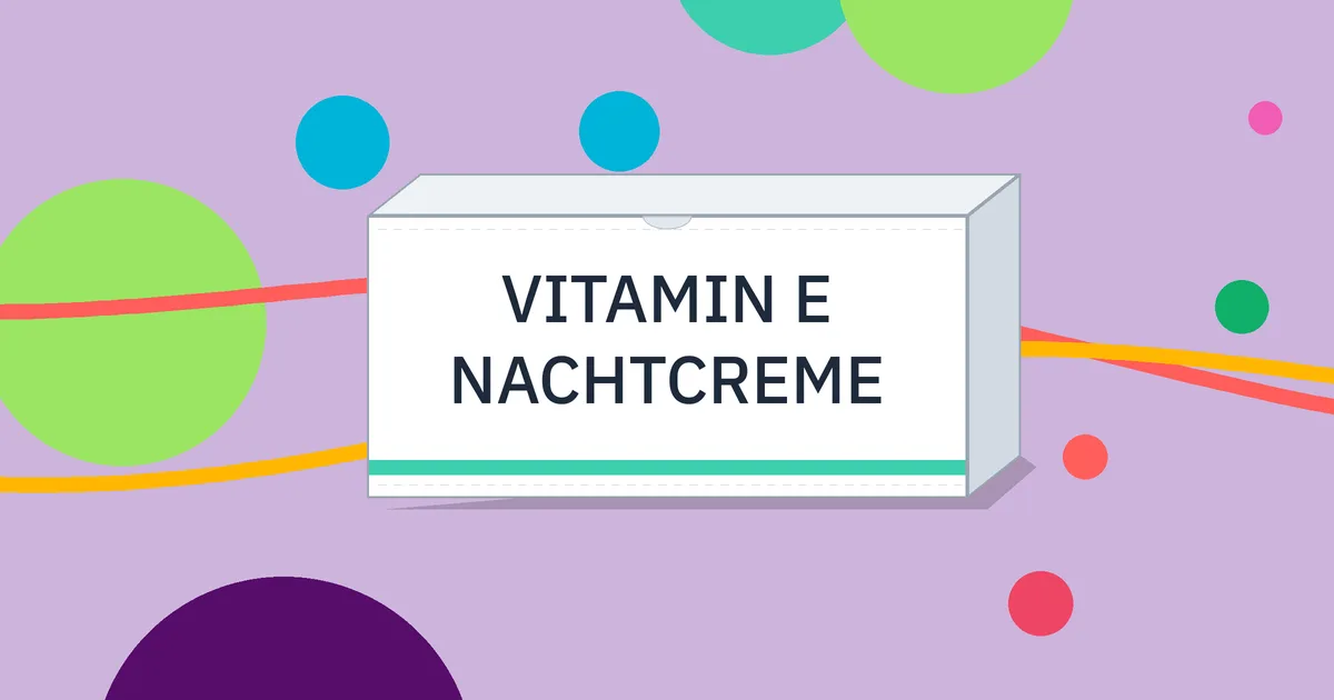 Symbolbild: Packung mit der Aufschrift VITAMIN E NACHTCREME (PZN 04309651) – Verfügbarkeit und Bezug in Apotheken in Frankfurt am Main