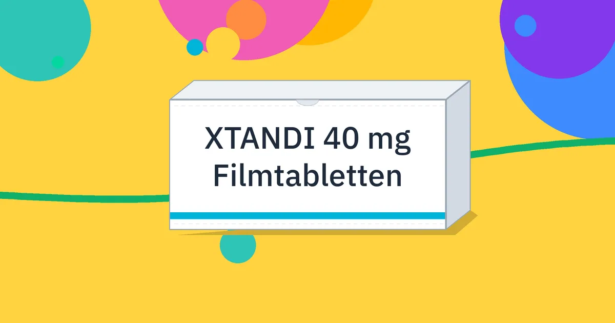 Symbolbild: Packung mit der Aufschrift XTANDI 40 mg Filmtabletten (PZN 19462051) – Verfügbarkeit und Bezug in Apotheken in Frankfurt am Main