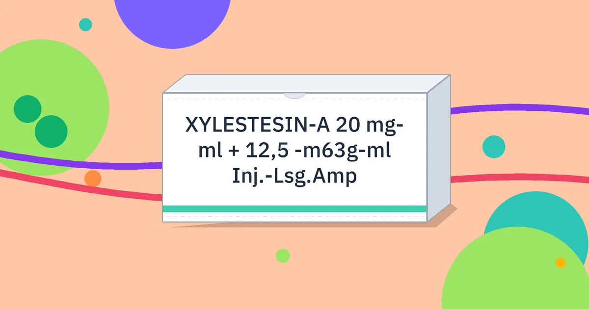 Symbolbild: Packung mit der Aufschrift XYLESTESIN-A 20 mg-ml + 12,5 -m63g-ml Inj.-Lsg.Amp (PZN 19895531) – Verfügbarkeit und Bezug in Apotheken in Frankfurt am Main