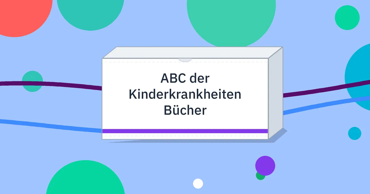 Symbolbild: Packung mit der Aufschrift ABC der Kinderkrankheiten Bücher (PZN 09764549) – Verfügbarkeit und Bezug in Apotheken in Frankfurt am Main