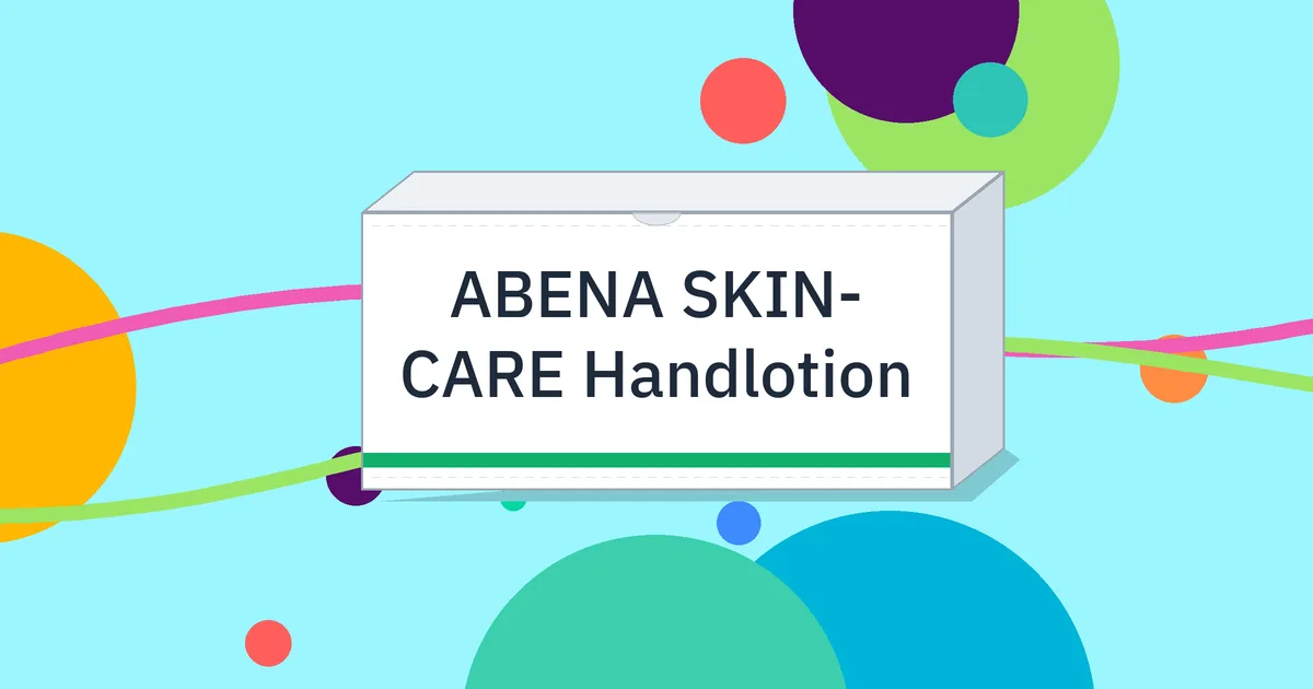 Symbolbild: Packung mit der Aufschrift ABENA SKIN-CARE Handlotion (PZN 15384383) – Verfügbarkeit und Bezug in Apotheken in Frankfurt am Main