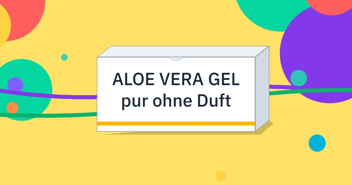 Symbolbild: Packung mit der Aufschrift ALOE VERA GEL pur ohne Duft (PZN 04653466) – Verfügbarkeit und Bezug in Apotheken in Frankfurt am Main
