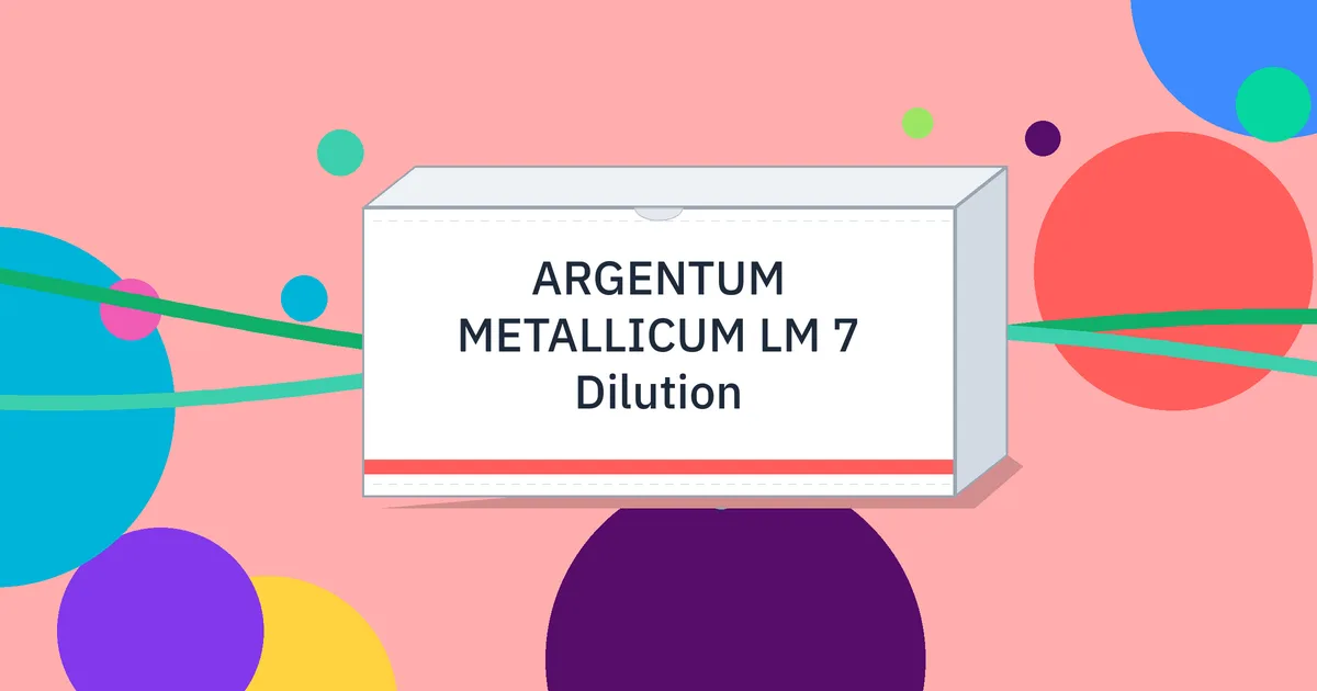Symbolbild: Packung mit der Aufschrift ARGENTUM METALLICUM LM 7 Dilution (PZN 12767735) – Verfügbarkeit und Bezug in Apotheken in Frankfurt am Main