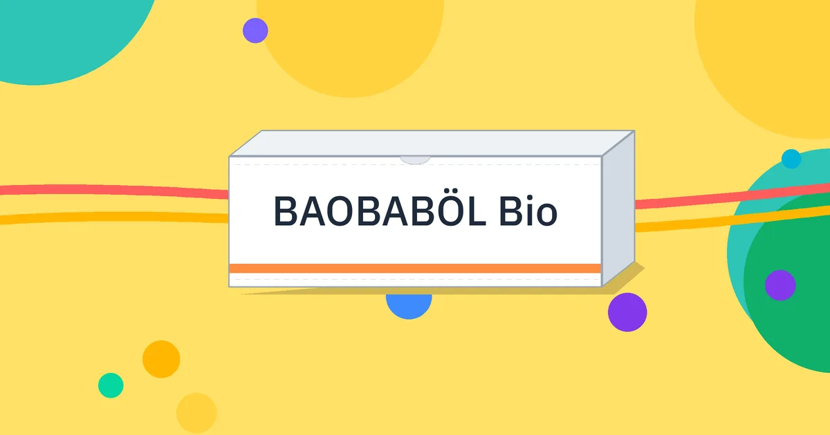 Symbolbild: Packung mit der Aufschrift BAOBABÖL Bio (PZN 15236174) – Verfügbarkeit und Bezug in Apotheken in Frankfurt am Main