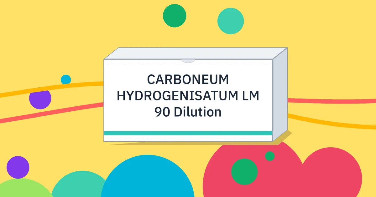 Symbolbild: Packung mit der Aufschrift CARBONEUM HYDROGENISATUM LM 90 Dilution (PZN 13428484) – Verfügbarkeit und Bezug in Apotheken in Frankfurt am Main