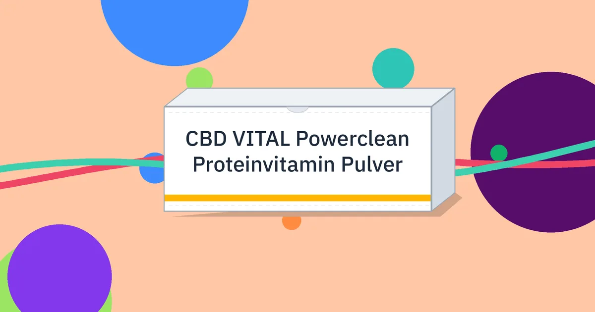 Symbolbild: Packung mit der Aufschrift CBD VITAL Powerclean Proteinvitamin Pulver (PZN 18351786) – Verfügbarkeit und Bezug in Apotheken in Frankfurt am Main