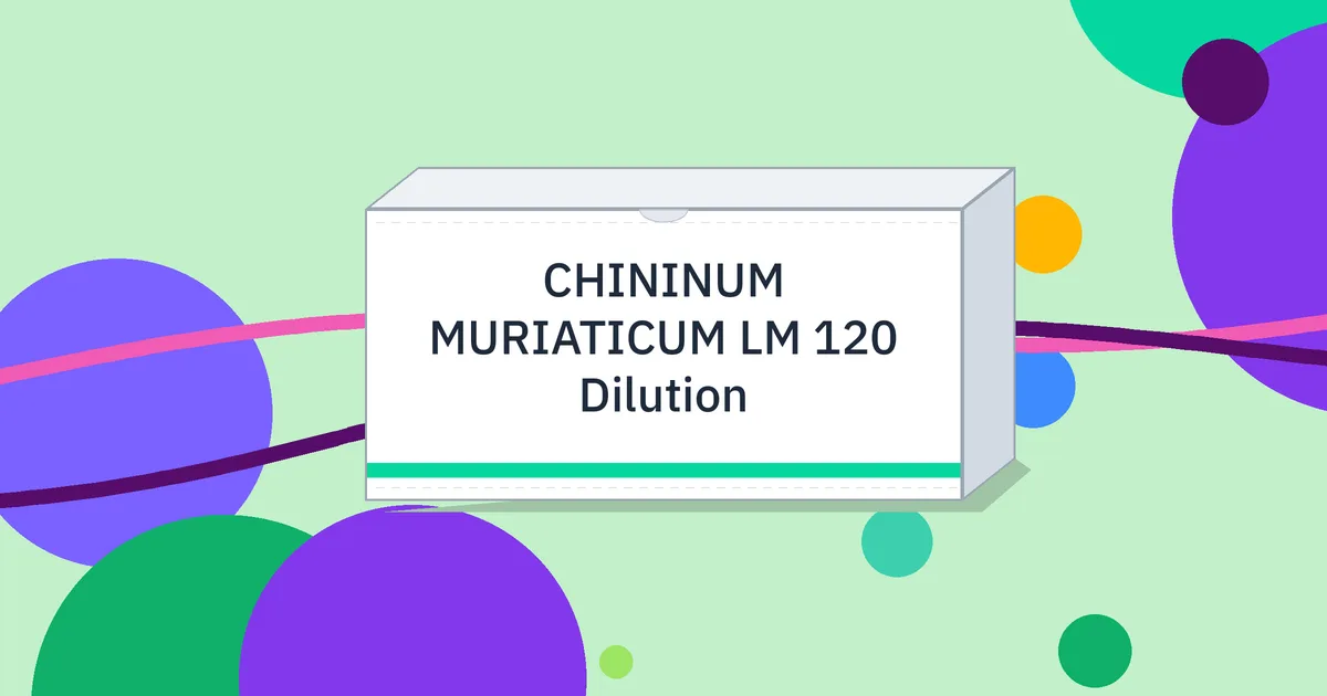 Symbolbild: Packung mit der Aufschrift CHININUM MURIATICUM LM 120 Dilution (PZN 12815440) – Verfügbarkeit und Bezug in Apotheken in Frankfurt am Main