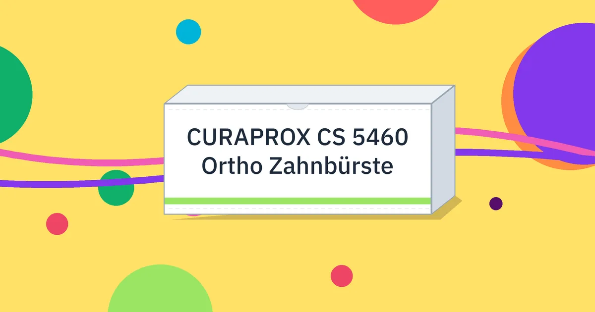 Symbolbild: Packung mit der Aufschrift CURAPROX CS 5460 Ortho Zahnbürste (PZN 07750773) – Verfügbarkeit und Bezug in Apotheken in Frankfurt am Main