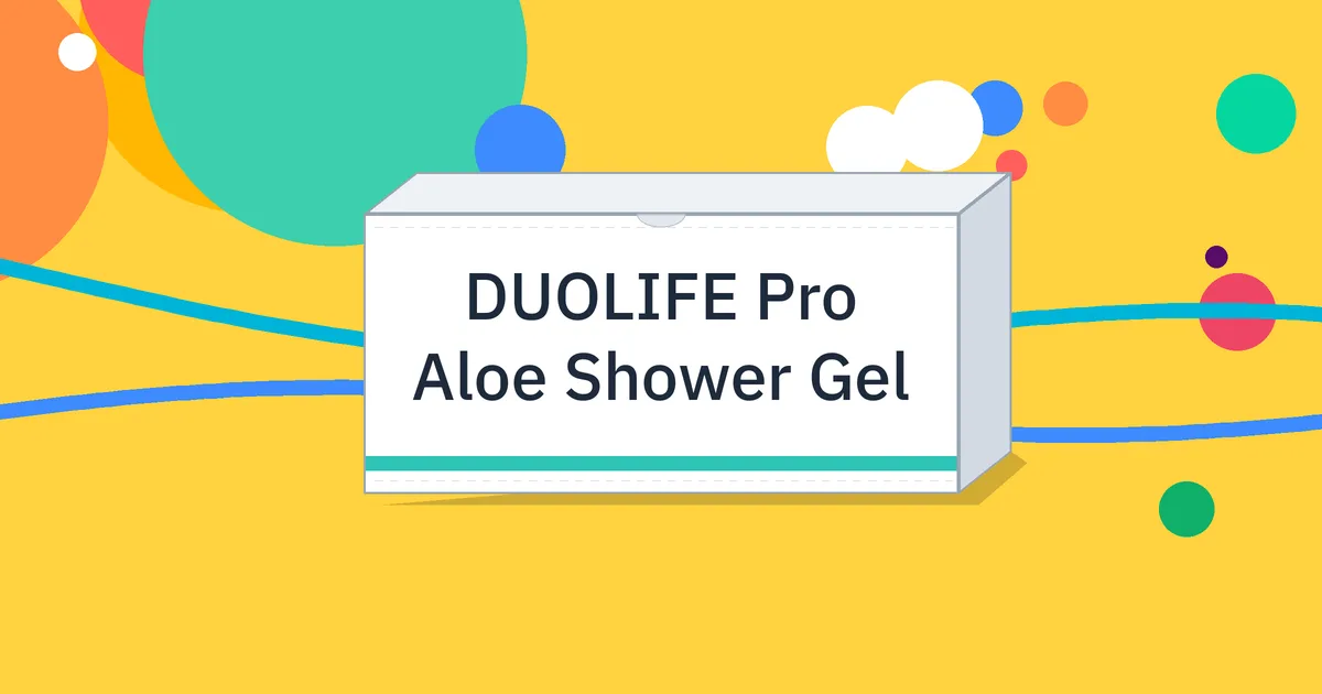 Symbolbild: Packung mit der Aufschrift DUOLIFE Pro Aloe Shower Gel (PZN 19134045) – Verfügbarkeit und Bezug in Apotheken in Frankfurt am Main