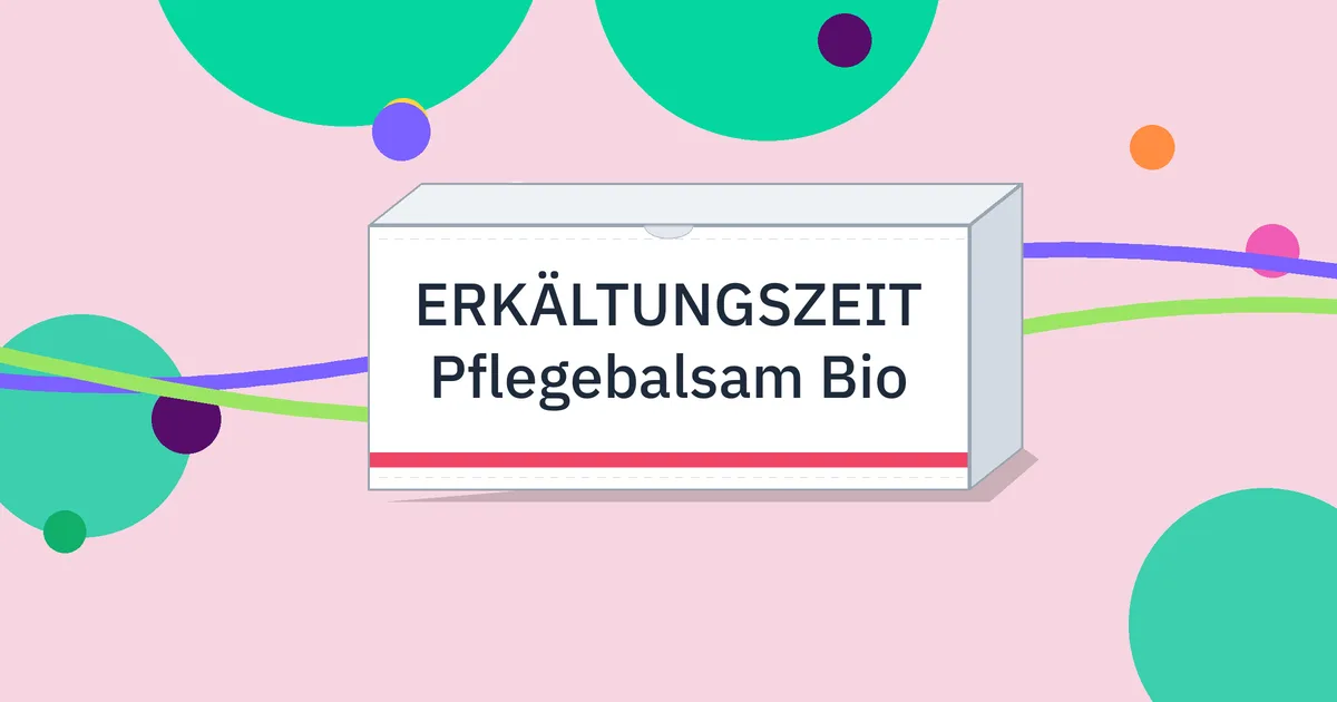 Symbolbild: Packung mit der Aufschrift ERKÄLTUNGSZEIT Pflegebalsam Bio (PZN 19944790) – Verfügbarkeit und Bezug in Apotheken in Frankfurt am Main