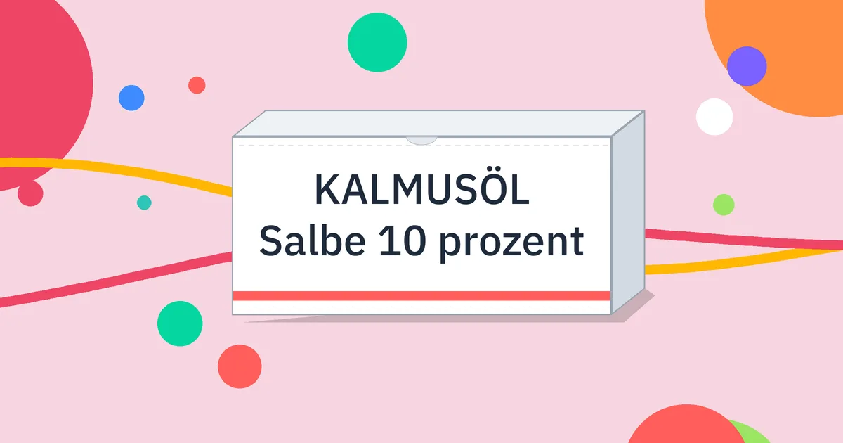 Symbolbild: Packung mit der Aufschrift KALMUSÖL Salbe 10 prozent (PZN 16572945) – Verfügbarkeit und Bezug in Apotheken in Frankfurt am Main