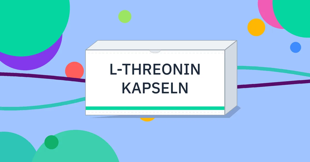 Symbolbild: Packung mit der Aufschrift L-THREONIN KAPSELN (PZN 10310374) – Verfügbarkeit und Bezug in Apotheken in Frankfurt am Main