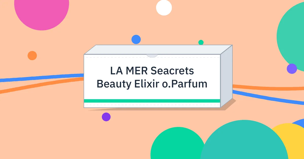 Symbolbild: Packung mit der Aufschrift LA MER Seacrets Beauty Elixir o.Parfum (PZN 13169686) – Verfügbarkeit und Bezug in Apotheken in Frankfurt am Main