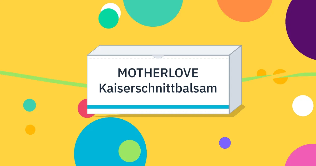 Symbolbild: Packung mit der Aufschrift MOTHERLOVE Kaiserschnittbalsam (PZN 16936407) – Verfügbarkeit und Bezug in Apotheken in Frankfurt am Main