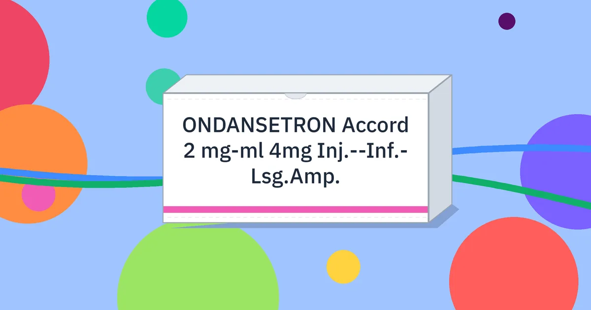 Symbolbild: Packung mit der Aufschrift ONDANSETRON Accord 2 mg-ml 4mg Inj.--Inf.-Lsg.Amp. (PZN 00069405) – Verfügbarkeit und Bezug in Apotheken in Frankfurt am Main
