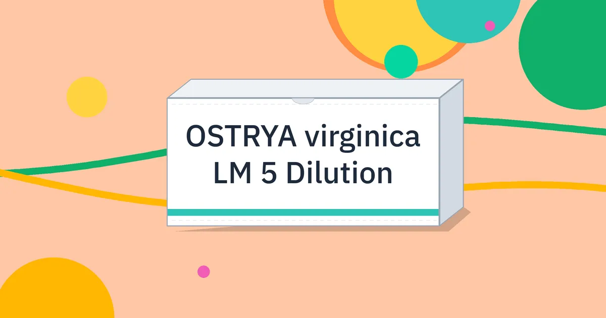 Symbolbild: Packung mit der Aufschrift OSTRYA virginica LM 5 Dilution (PZN 13628384) – Verfügbarkeit und Bezug in Apotheken in Frankfurt am Main