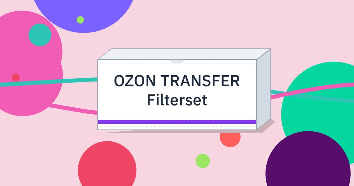 Symbolbild: Packung mit der Aufschrift OZON TRANSFER Filterset (PZN 09306309) – Verfügbarkeit und Bezug in Apotheken in Frankfurt am Main