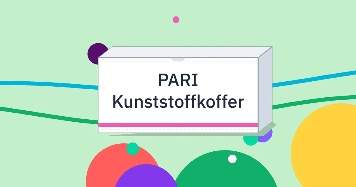 Symbolbild: Packung mit der Aufschrift PARI Kunststoffkoffer (PZN 00463852) – Verfügbarkeit und Bezug in Apotheken in Frankfurt am Main