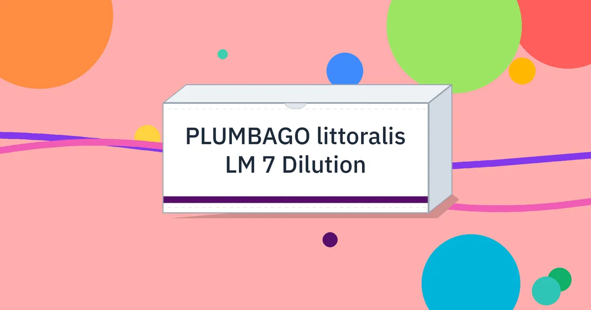 Symbolbild: Packung mit der Aufschrift PLUMBAGO littoralis LM 7 Dilution (PZN 13648926) – Verfügbarkeit und Bezug in Apotheken in Frankfurt am Main