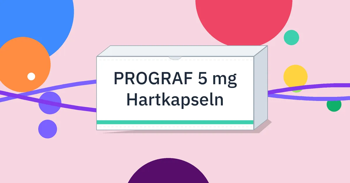 Symbolbild: Packung mit der Aufschrift PROGRAF 5 mg Hartkapseln (PZN 02835128) – Verfügbarkeit und Bezug in Apotheken in Frankfurt am Main