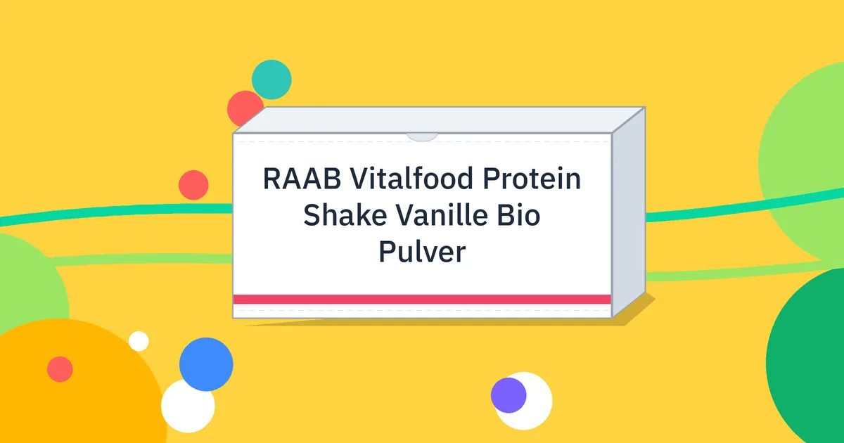 Symbolbild: Packung mit der Aufschrift RAAB Vitalfood Protein Shake Vanille Bio Pulver (PZN 19305529) – Verfügbarkeit und Bezug in Apotheken in Frankfurt am Main
