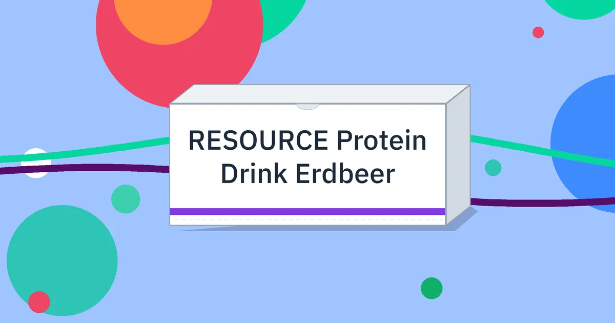 Symbolbild: Packung mit der Aufschrift RESOURCE Protein Drink Erdbeer (PZN 12738030) – Verfügbarkeit und Bezug in Apotheken in Frankfurt am Main