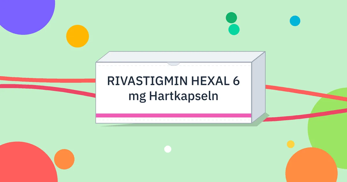 Symbolbild: Packung mit der Aufschrift RIVASTIGMIN HEXAL 6 mg Hartkapseln (PZN 09266840) – Verfügbarkeit und Bezug in Apotheken in Frankfurt am Main