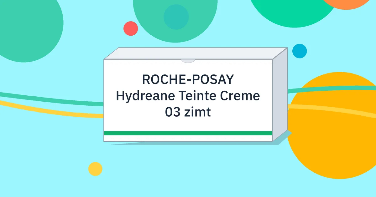 Symbolbild: Packung mit der Aufschrift ROCHE-POSAY Hydreane Teinte Creme 03 zimt (PZN 05381455) – Verfügbarkeit und Bezug in Apotheken in Frankfurt am Main