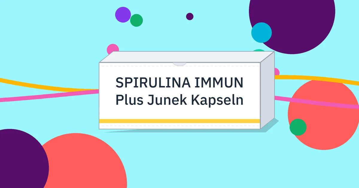 Symbolbild: Packung mit der Aufschrift SPIRULINA IMMUN Plus Junek Kapseln (PZN 20857458) – Verfügbarkeit und Bezug in Apotheken in Frankfurt am Main