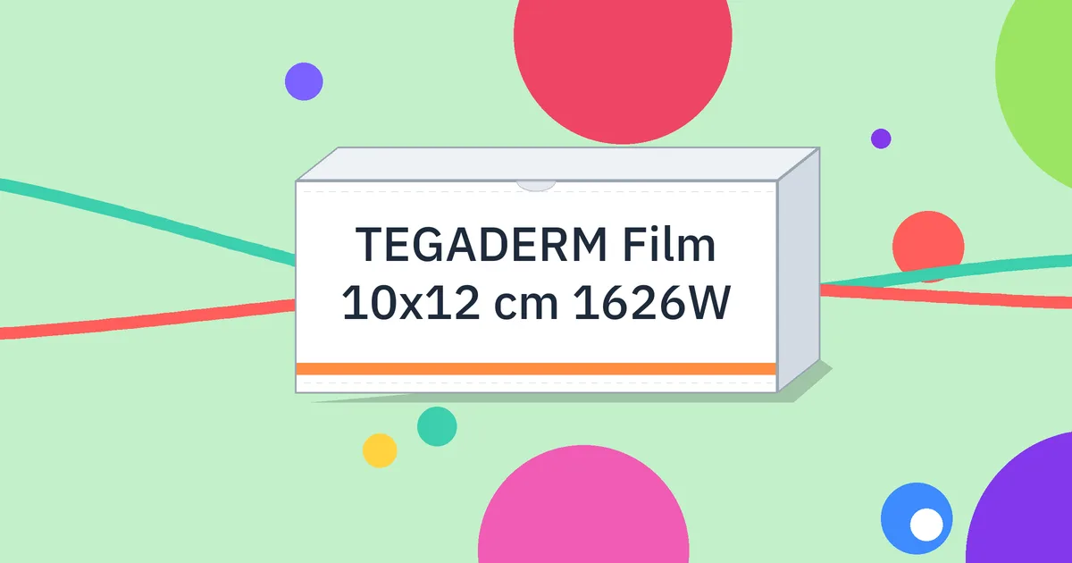 Symbolbild: Packung mit der Aufschrift TEGADERM Film 10x12 cm 1626W (PZN 18654529) – Verfügbarkeit und Bezug in Apotheken in Frankfurt am Main