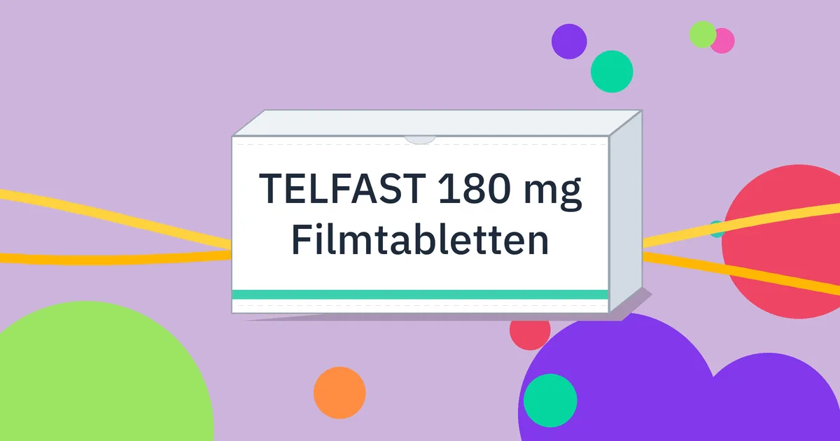 Symbolbild: Packung mit der Aufschrift TELFAST 180 mg Filmtabletten (PZN 08540345) – Verfügbarkeit und Bezug in Apotheken in Frankfurt am Main