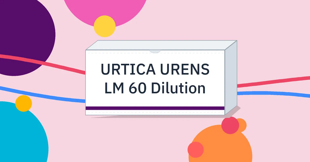 Symbolbild: Packung mit der Aufschrift URTICA URENS LM 60 Dilution (PZN 13257870) – Verfügbarkeit und Bezug in Apotheken in Frankfurt am Main