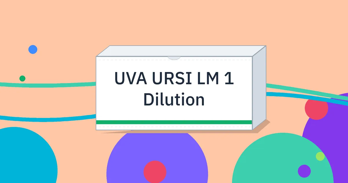 Symbolbild: Packung mit der Aufschrift UVA URSI LM 1 Dilution (PZN 13258906) – Verfügbarkeit und Bezug in Apotheken in Frankfurt am Main