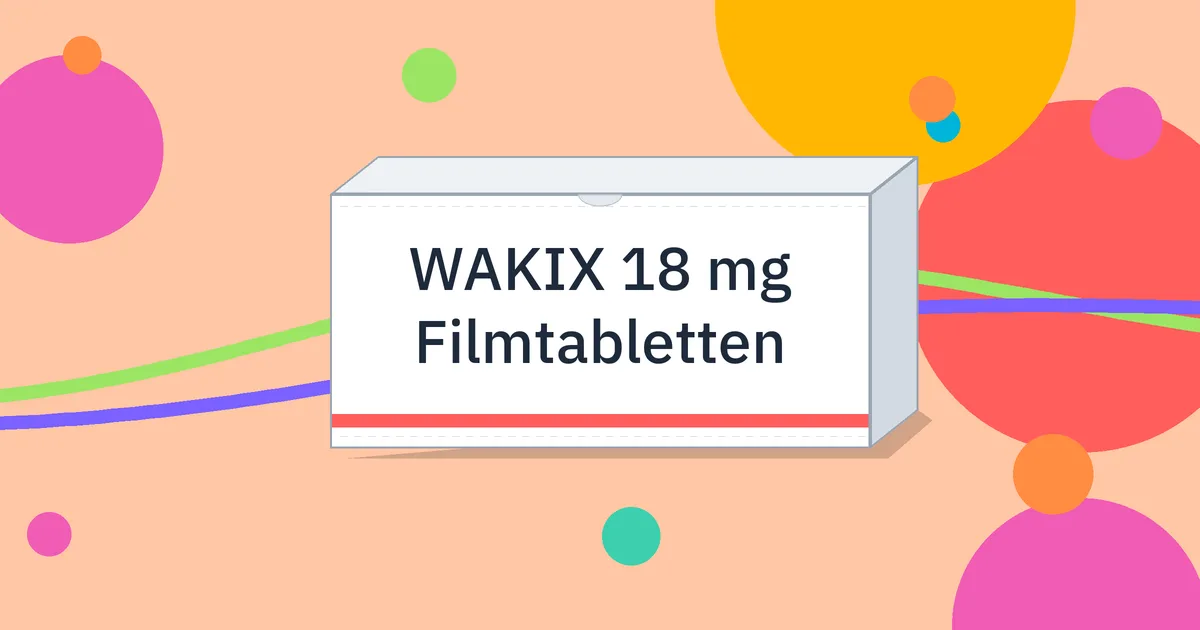 Symbolbild: Packung mit der Aufschrift WAKIX 18 mg Filmtabletten (PZN 16655482) – Verfügbarkeit und Bezug in Apotheken in Frankfurt am Main