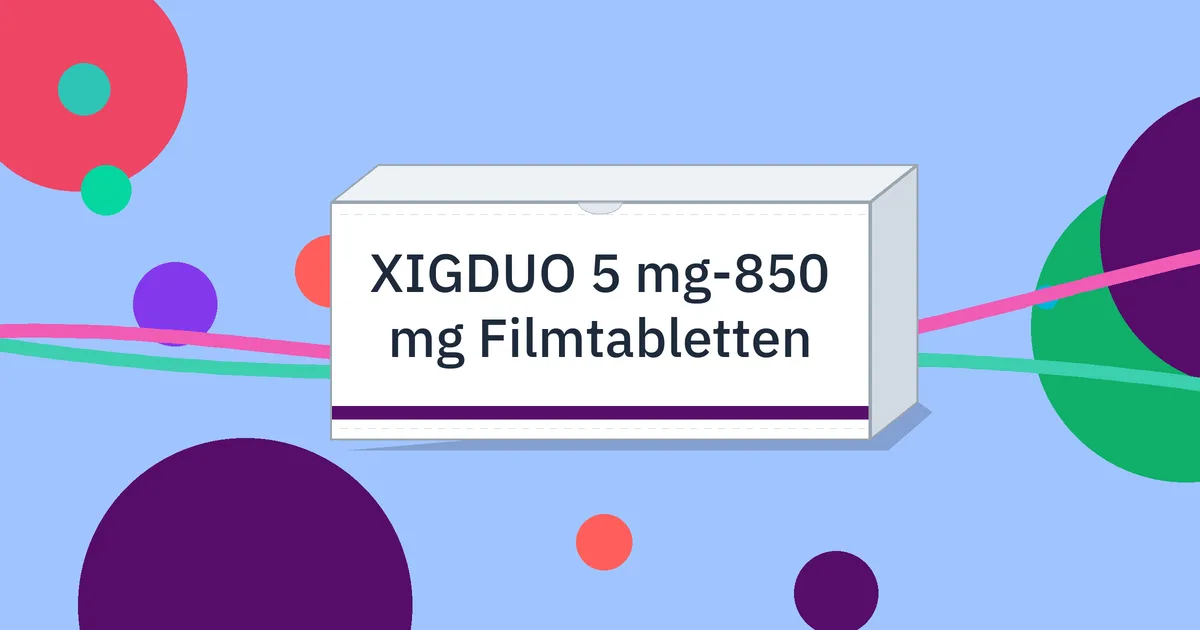 Symbolbild: Packung mit der Aufschrift XIGDUO 5 mg-850 mg Filmtabletten (PZN 10126564) – Verfügbarkeit und Bezug in Apotheken in Frankfurt am Main