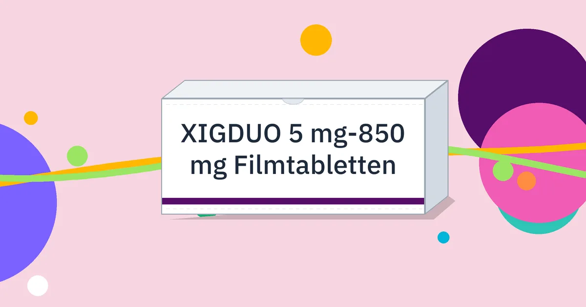 Symbolbild: Packung mit der Aufschrift XIGDUO 5 mg-850 mg Filmtabletten (PZN 10126297) – Verfügbarkeit und Bezug in Apotheken in Frankfurt am Main
