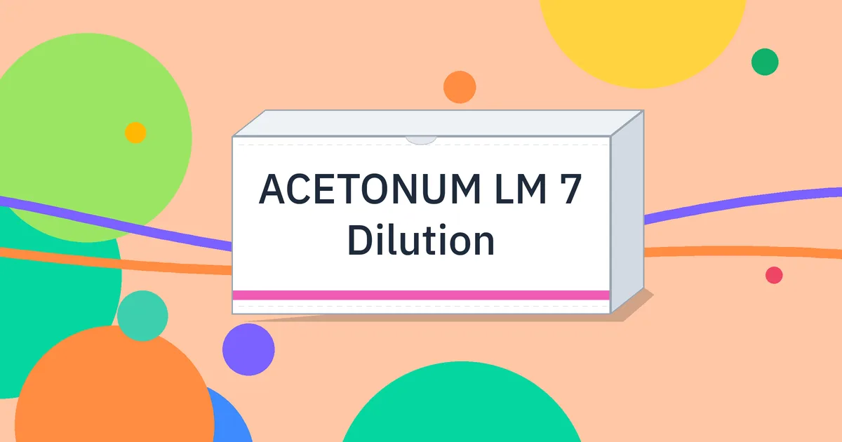 Symbolbild: Packung mit der Aufschrift ACETONUM LM 7 Dilution (PZN 13265036) – Verfügbarkeit und Bezug in Apotheken in Frankfurt am Main