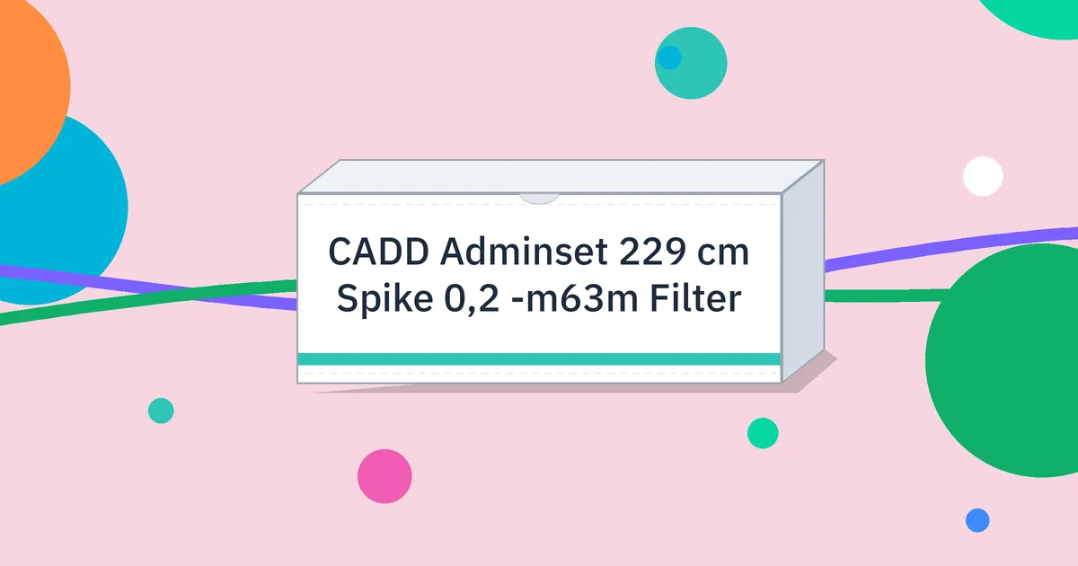 Symbolbild: Packung mit der Aufschrift CADD Adminset 229 cm Spike 0,2 -m63m Filter (PZN 10357708) – Verfügbarkeit und Bezug in Apotheken in Frankfurt am Main