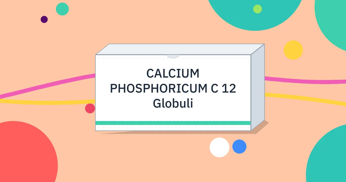 Symbolbild: Packung mit der Aufschrift CALCIUM PHOSPHORICUM C 12 Globuli (PZN 16669432) – Verfügbarkeit und Bezug in Apotheken in Frankfurt am Main