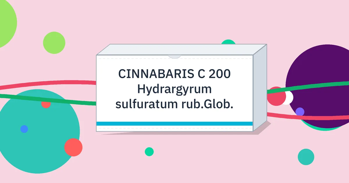Symbolbild: Packung mit der Aufschrift CINNABARIS C 200 Hydrargyrum sulfuratum rub.Glob. (PZN 17299173) – Verfügbarkeit und Bezug in Apotheken in Frankfurt am Main