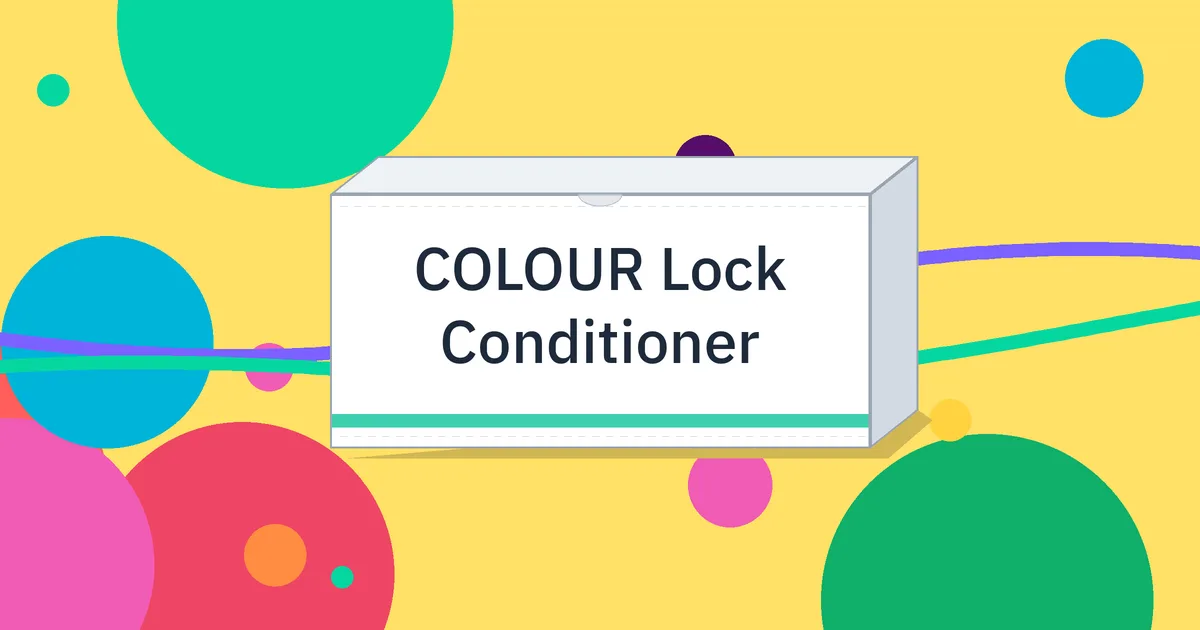 Symbolbild: Packung mit der Aufschrift COLOUR Lock Conditioner (PZN 18108241) – Verfügbarkeit und Bezug in Apotheken in Frankfurt am Main
