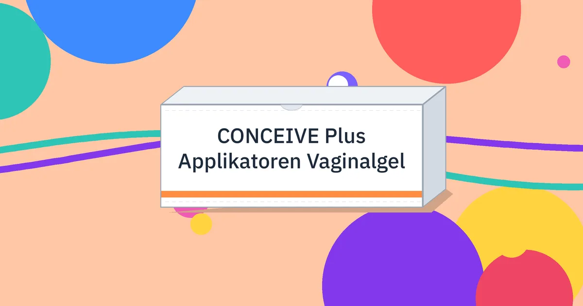 Symbolbild: Packung mit der Aufschrift CONCEIVE Plus Applikatoren Vaginalgel (PZN 00479184) – Verfügbarkeit und Bezug in Apotheken in Frankfurt am Main