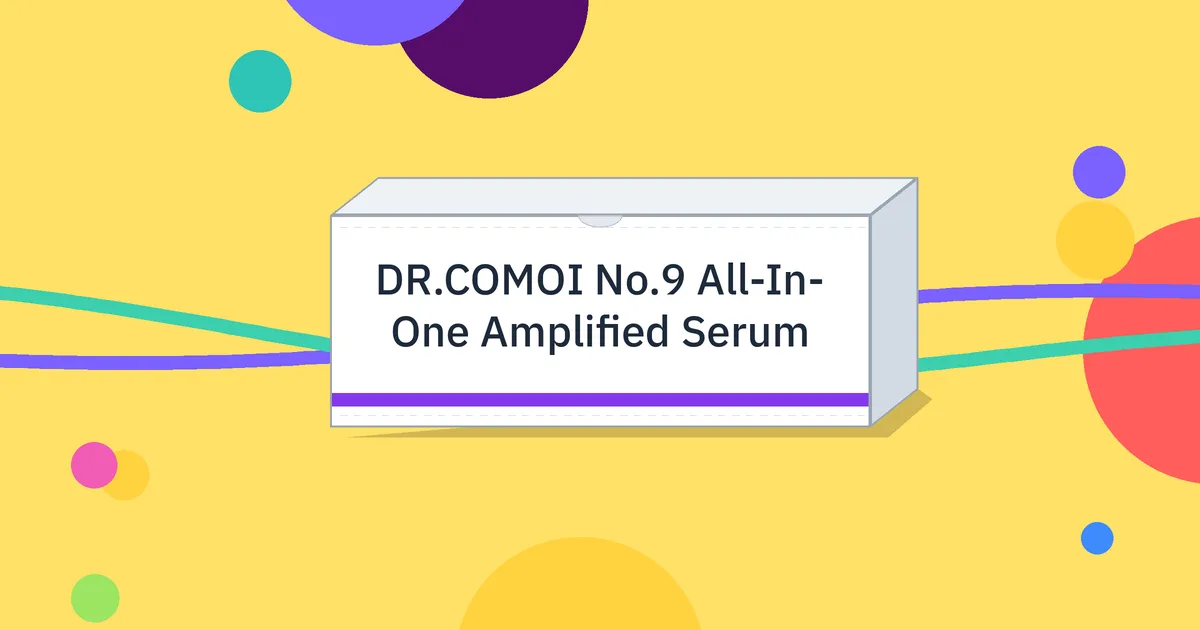 Symbolbild: Packung mit der Aufschrift DR.COMOI No.9 All-In-One Amplified Serum (PZN 19104587) – Verfügbarkeit und Bezug in Apotheken in Frankfurt am Main